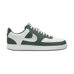 Sneaker Nike Sportswear "Court Vision Low", Herren, Gr. 42, fir, wei&szlig;, Synthetik, Schuhe Sneaker, inspiriert vom Design des Nike Air Force