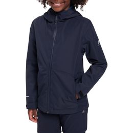 Outdoorjacke McKINLEY "M&Auml;.-FUNKTIONS-JACKE ALLALIN LT G", Jungen, Gr. 170, navy, Web, Obermaterial: 100% Polyester, Jacken Outdoorjacke, mit AQUAMAX-Technologie, mit Netzfutter, mit Kinnschutz