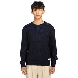 Strickpullover Element "2Tone Rib", Herren, Gr. M, eclipse navy, Obermaterial: 100% Baumwolle., Pullover Strickpullover