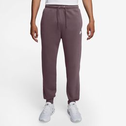 Sporthose Nike Sportswear "M NK CLUB BB JOGGER", Damen, Gr. L, N-Gr, tattoo, tatto, Obermaterial: 80% Baumwolle, 20% Polyester, Hosen Sporthose, aus angerautem Fleece, mit elastischem Bund und Kordelzug