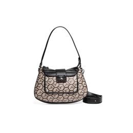 Schultertasche GATTINONI "Shaked Hobo Pu Damen", Damen, Gr. B/H/T: 4cm x 22cm onesize, schwarz, Polyurethan, Taschen Schultertasche, Schultertasche Damen, Abendtasche, Fashion, Lifestyle, Sale