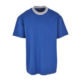 Langarmhemd Urban Classics "Urban Classics Herren Kicker Tee", Herren, Gr. M, US-Gr&ouml;&szlig;en, royal, 100% Baumwolle, unifarben, Rundhals, Hemden
