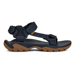 Sandale Teva "TERRA FI 5 UNIVERSAL MEN", Herren, Gr. 39,5, total eclipse, Synthetik, Textil, Schuhe Sandale, Outdoorsandale schnell trocknend, leicht,atmungsaktiv,f&uuml;r Multi-hikes