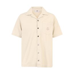 Langarmhemd DEF "DEF DEF Hamza Shirt", Herren, Gr. S, US-Gr&ouml;&szlig;en, beige, 98% Baumwolle, 2% Elasthan, unifarben, Hemden