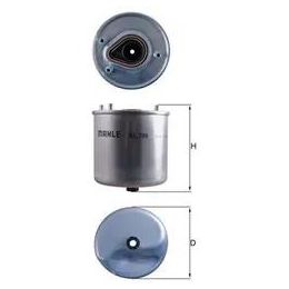 Mahle Kraftstofffilter KL 780 &Oslash;92,0mm 92,0mm f&uuml;r MAZDA FORD VOLVO 1677518 1882099 AV6Q9155AA