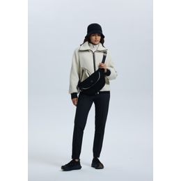 Bauchtasche Luhta "Luhta OHENSAARI", basic schwarz, Obermaterial: 100% Polyester. Futter: 100% Polyester, Taschen, f&uuml;r Erwachsene, mit Rei&szlig;verschluss, mit weichem Teddyfell