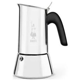 Espressokocher Bialetti "Venus", schwarz (edelstahlfarben, schwarz), 0,46 l, 10, Kaffeemaschinen, Edelstahl, 10 Tassen