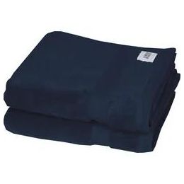 Sch&ouml;ner Wohnen Handt&uuml;cher "Cuddly", blau (marine), B:30cm L:60cm, Frottier, Obermaterial: 100% Baumwolle, SCH&Ouml;NER WOHNEN-KOLLEKTION, Handt&uuml;cher, schnell trocknende Airtouch-Qualit&auml;t