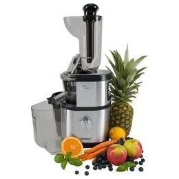 Steba Slow Juicer "Slow-Juicer E 400", grau (edelstahl), B:25cm H:56cm T:18cm, Entsafter, schonend kaltes Pressverfahren