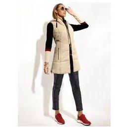 Steppweste Casual Looks, Damen, Gr. 44, beige (sand), 100% Polyamid, Wattierung:100% Polyester, unifarben, Westen Steppweste