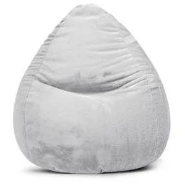 Sitzsack MAGMA HEIMTEX "Beanbag SOFTY XXL", grau, B:130cm, Bezug: 100% Polyester, Sitzs&auml;cke, Sitzsack
