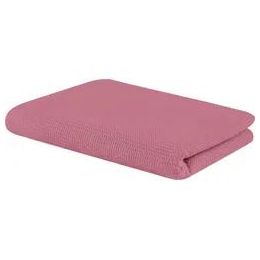 Wohndecke SETEX "Waffeldecke", rosa, B:150cm L:200cm, Baumwolle, Wohndecken, Wohndecke, aus Waffelpiqu&eacute;, auch als Tagesdecke geeignet, Kuscheldecke