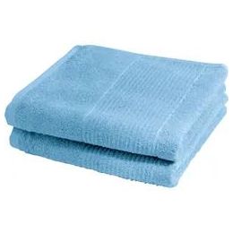 Badetuch Fleuresse "2828", blau (hellblau), B:90cm L:200cm, Frottier, Obermaterial: 100% Baumwolle, Handt&uuml;cher, Badetuch, Duschhandt&uuml;cher, Handt&uuml;cher, Walkfrottee, 100% Baumwolle