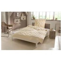 Naturfaserbettdecke OTTO HOME "Baumwolle 60 C, Bettdecke 135x200 cm, 155x220 cm, 200x200 cm", beige (natur), B:135cm L:200cm, Bezug: 100% Baumwolle. F&uuml;llung: 100% Baumwolle, Bettdecken, Bettdecken, Sommer, Winter, 4 Jahreszeiten, Decke, Made in Germany