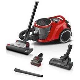 Bosch Bodenstaubsauger "Serie 6 ProAnimal BGC41PET, ideal f&uuml;r Tierhaare, Hygiene-Filter", rot (tornadorot, schwarz), B:32,4cm H:26,7cm T:47,7cm, Bodenstaubsauger, 10 Jahre Motorgarantie, f&uuml;r Parkett/Teppich/Fliesen, Turbo-D&uuml;se, rot