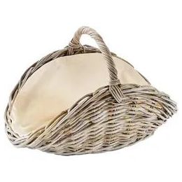 Aufbewahrungskorb Locker, beige (natur), B:62cm H:38cm T:39cm, Rattan, Aufbewahrungsboxen
