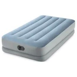 Luftbett Intex "DuraBeam Mid-Rise Comfort mit USB-Pumpe" Gr. 99, blau, Luftbetten, B/H/L: 99cm x 36cm x 191cm, Kunstfaser, PVC, B:99cm H:36cm L:191cm