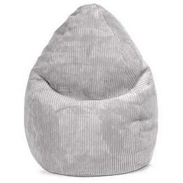 SITTING POINT Sitzsack MAGMA HEIMTEX "BeanBag SHARA XL", grau, B:110cm, Bezug: 100% Polyester, Sitzs&auml;cke, Sitzsack