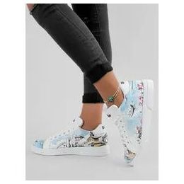 Sneaker DOGO "Ace Low-Top Sneaker Lago Di Como Damen Sneaker", Damen, Gr. 41, Normalschaft, wei&szlig;, Lederimitat, Schuhe Sneaker, Handgefertigt
