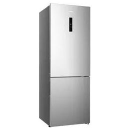 Gorenje K&uuml;hl-/Gefrierkombination "NRK 720 CAXL4", Energieeffizienz: C (A-G), silber (inox), Rechtsanschlag, K&uuml;hlschr&auml;nke