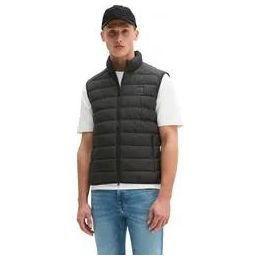 Marc O'Polo Steppweste MARC O'POLO "aus recycelter Qualit&auml;t", Herren, Gr. M, schwarz, Obermaterial: 100% Polyester; F&uuml;llung: 100% Polyester; Futter: 100% Polyamid, unifarben, regular fit, Westen Steppweste