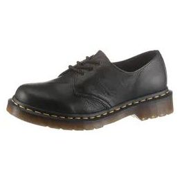 Schn&uuml;rschuh Dr. Martens "1461 Virgina", Damen, Gr. 40, schwarz, Leder, Schuhe Schn&uuml;rschuh, mit typischer Rahmennaht, Freizeitschuh, Halbschuh, Schn&uuml;rschuh