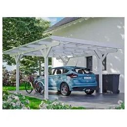 Skan Holz Einzelcarport SKANHOLZ "Odenwald", wei&szlig;, B/H/T: 220cm x, Carports