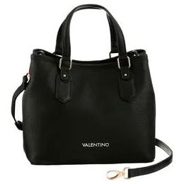 Shopper Valentino BAGS "BRIXTON", Damen, Gr. B/H/T: 28cm x 24cm x 17cm, schwarz (nero), Lederimitat, Taschen Shopper, Handtasche Damen Tasche Damen Schultertasche Henkeltasche