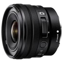 Sony Objektiv "SEL-P1020G E PZ 10-20 mm F4 G", schwarz, T:6,98cm &Oslash;:5,5cm, Objektive