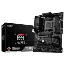MSI Mainboard "B550-A PRO", schwarz, B:30,5cm H:6,5cm T:24,5cm, Mainboards