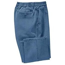 Bequeme Jeans, Herren, Gr. 48, Normalgr&ouml;&szlig;en, blau (blau, bleached), 86% Baumwolle, 12% Polyester, 2% Elasthan, unifarben, lang, Jeans