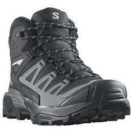 Wanderschuh Salomon "X ULTRA 360 MID GORE-TEX", Damen, Gr. 43, schwarz, Synthetik, Schuhe Wanderschuh, wasserdicht