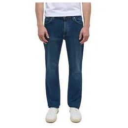 Straight-Jeans Mustang "Tramper Straigt", Herren, Gr. 33, L&auml;nge 34, medium schwarz 771, Denim/Jeans, Obermaterial: 99% Baumwolle, 1% Elasthan, straight fit, Jeans Straight-Jeans