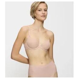 B&uuml;gel-BH Triumph "Body Make-Up WHP", Damen, Gr. 75, Cup A, beige (smooth natur), Microtouch, Obermaterial: 62% Polyester, 23% Polyamid, 15% Elasthan, unifarben, Basic, BHs B&uuml;gel-BH, atmungsaktives und glattes Material