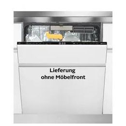Bauknecht vollintegrierbarer Geschirrsp&uuml;ler "OBIC Ecospace 8650", Energieeffizienz: B (A-G), silber (silberfarben), B:60cm H:82cm T:56cm, Geschirrsp&uuml;ler, SpaceClean &ndash; die 3. Schublade f&uuml;r hohe Gl&auml;ser und M&uuml;slischalen