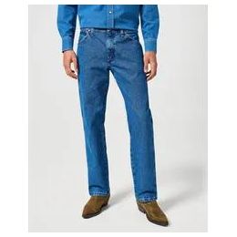 5-Pocket-Jeans Wrangler "13MWZ ORIGINAL FIT", Herren, Gr. 31, L&auml;nge 30, blau (stonewashed), Denim/Jeans, Obermaterial: 100% Baumwolle, bootcut fit lang, Jeans 5-Pocket-Jeans