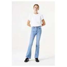 Bootcut-Jeans Garcia "Rianna", M&auml;dchen, Gr. 176, N-Gr, blau (light blau used), Denim/Jeans, Obermaterial: 99% Baumwolle, 1% Elasthan, slim fit, Jeans, for GIRLS