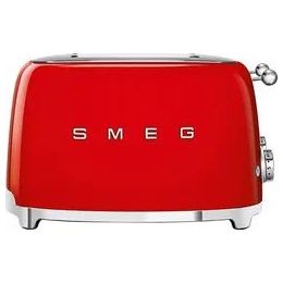 Smeg Toaster "TSF03RDEU", rot, B:33cm H:20cm T:30cm, Toaster