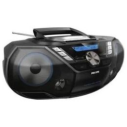 Philips Radio "AZB798T", schwarz, B:43,5cm H:17cm T:27cm, Radios