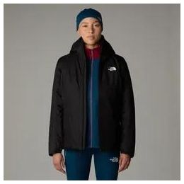 Funktionsjacke The North Face "W QUEST INSULATED JACKET", Damen, Gr. L, schwarz (tnf schwarz, npf), Obermaterial: 100% Polyester, normal, Jacken Funktionsjacke, mit Kapuze und hochschlie&szlig;endem Kragen, w&auml;rmend, wasserabweisend