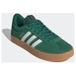 Sneaker Adidas SPORTSWEAR "VL COURT 3.0", Herren, Gr. 47, gr&uuml;n (dunkelgr&uuml;n, cloud wei&szlig;, collegiate burgundy), Leder, Textil, Schuhe Sneaker, inspiriert vom Design des Adidas samba