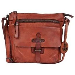 Handtasche Harbour 2nd "Hayden", Damen, Gr. B/H/T: 23cm x 23cm x 5cm, braun (cognac), Rindsleder, Taschen Handtasche, Unisex, Schultertasche, Arbeitstasche Umh&auml;ngetasche