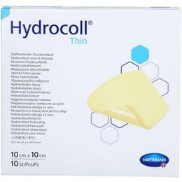 Hydrocoll thin Wundverband 10x10 cm 10 St