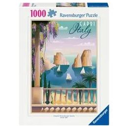 Puzzle Ravensburger "Postkarte aus Capri", bunt, Puzzles, KinderB:50cm H:70cm, Pappe, Made in Germany, B:50cm H:70cm