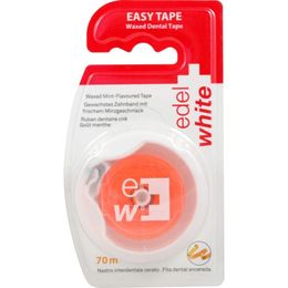 Edelwhite DentalTape waxed Zahnseide 70 m 1 St
