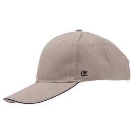 Baskenm&uuml;tze Casamoda "Casamoda Cap uni", Damen, beige (658 beige), 100% Baumwolle, M&uuml;tzen