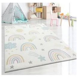 Teppich the carpet "Beat Kids", beige (creme), B:120cm H:9mm L:170cm, Polypropylen, Teppiche, Teppich, Kids Kinderzimmer Teppich strapazierf&auml;hig und pflegleicht