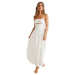 Maxikleid Billabong "Cloud", Damen, Gr. M, US-Gr&ouml;&szlig;en, wei&szlig;, Obermaterial: 100% Walkfrottier;, Kleider Maxikleid
