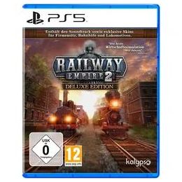 Kalypso MEDIA Spielesoftware "Railway Empire 2 - Deluxe Edition", transparent (ohne farbbezeichnung), PlayStation 5, Spielesoftware