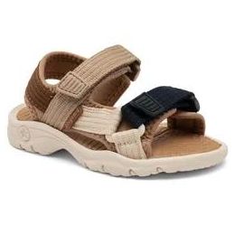 Sandale bisgaard "nico Weite: normal", Jungen, Gr. 32, braun (nature), Textil, Schuhe Sandale, Trekkingschuh, Badeschuh, Klettschuh, Gr&ouml;&szlig;enschablone zum Download